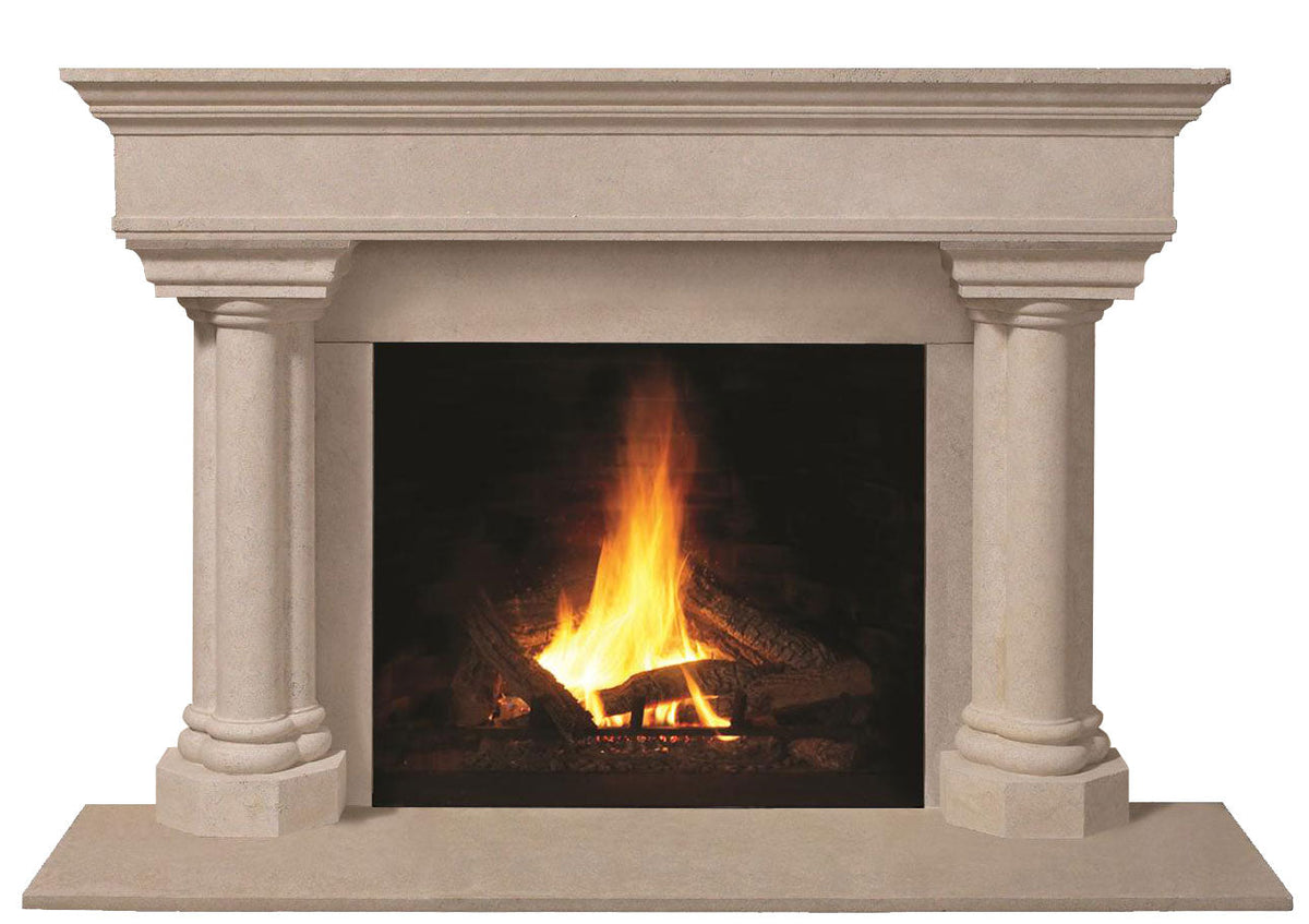 Omega Fireplace Mantel Surround (Cast Stone) 1110.555 GS – NYC ...