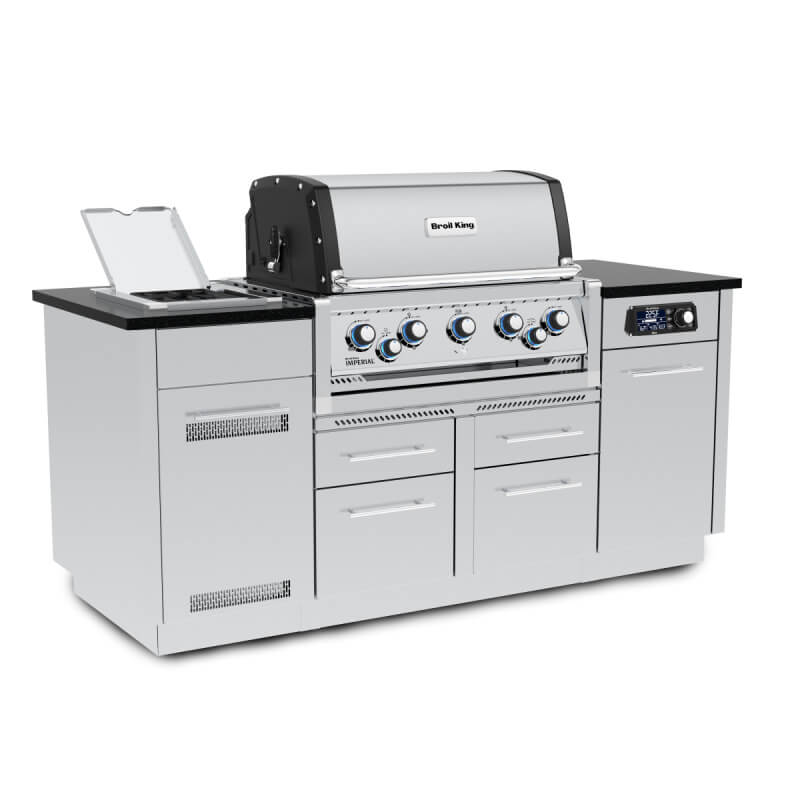 Broil King Imperial QS 590i 5-Burner Gas Grill Center – NYC Fireplaces ...