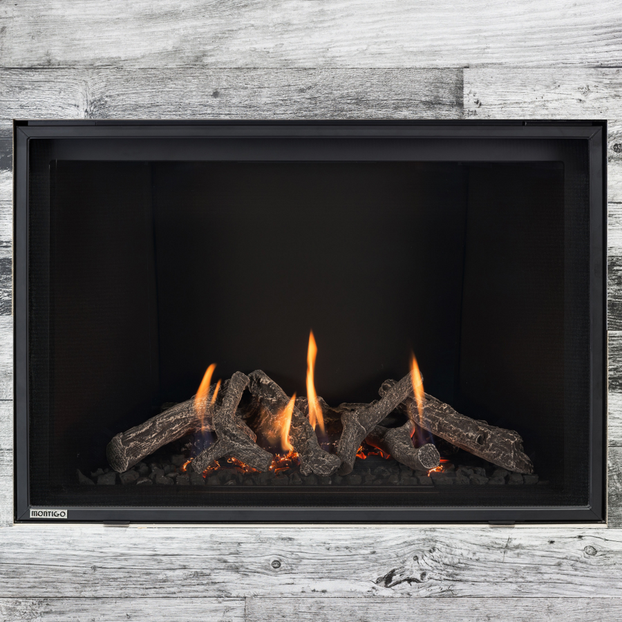 Montigo DelRay Full-Load 42 Square Direct-Vent Gas Fireplace - DRSQ42N ...