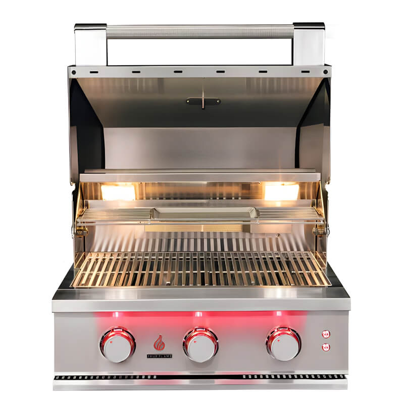 TrueFlame 25 Inch 3 Burner Built-In Gas Grill – NYC Fireplaces ...