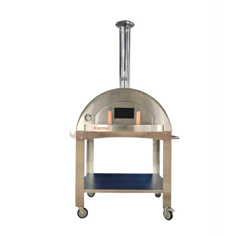WPPO Karma 42 Inch Wood Fired Pizza Oven w/ Cart – NYC Fireplaces ...