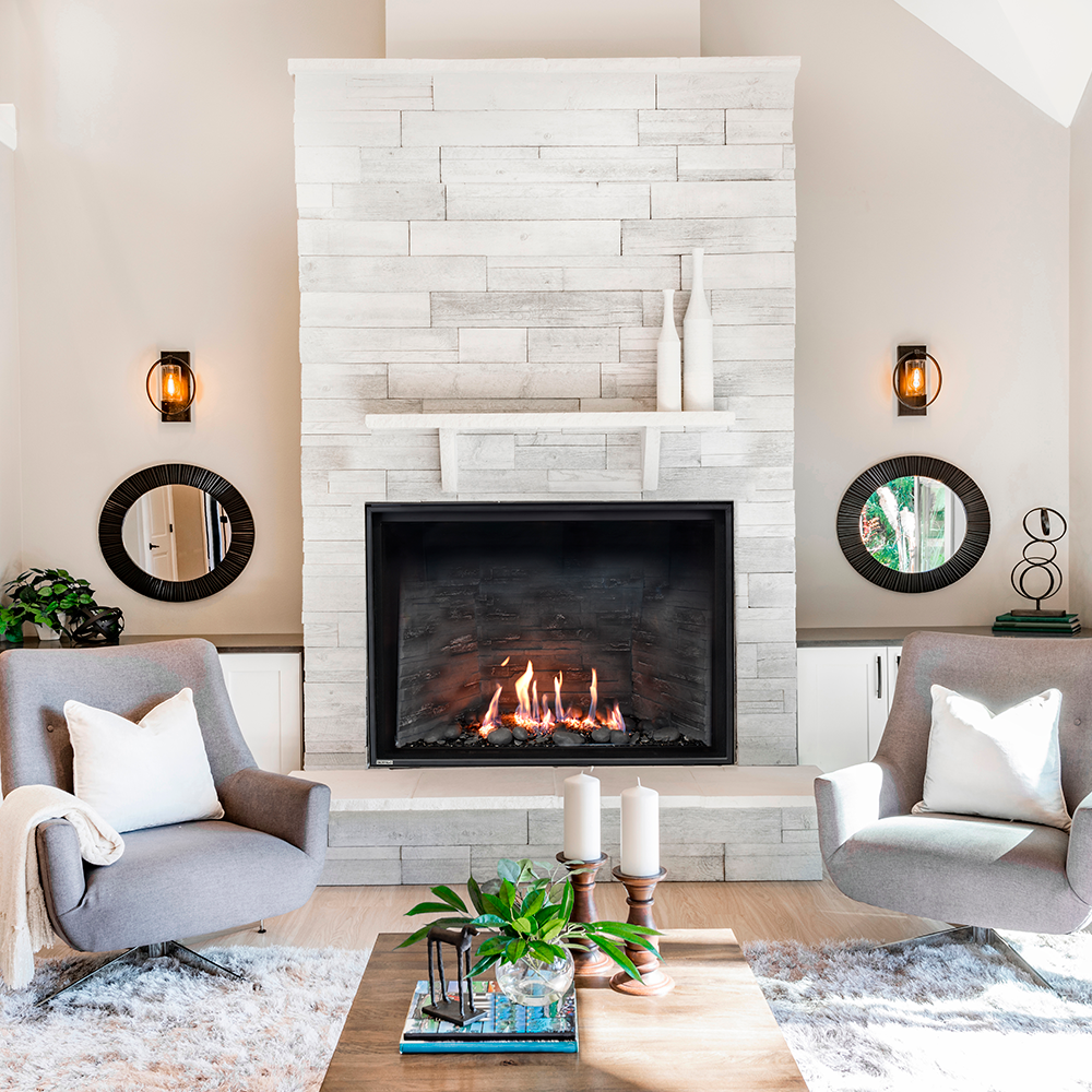 Montigo DelRay 46 Square Direct-Vent Gas Fireplace - DRSQ46NI – NYC ...