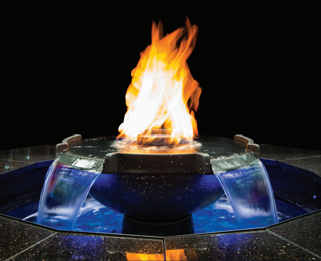 HPC H2Onfire Fire on Water Bowl Outdoor Gas Firepit - FOW52R-CYPRUS360 ...