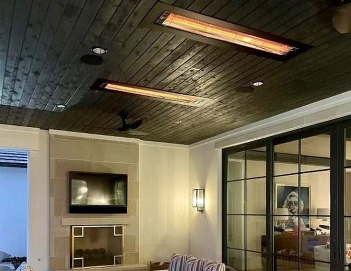 Infratech CD4024 39-Inch 4000W Dual Element Electric Infrared Patio ...