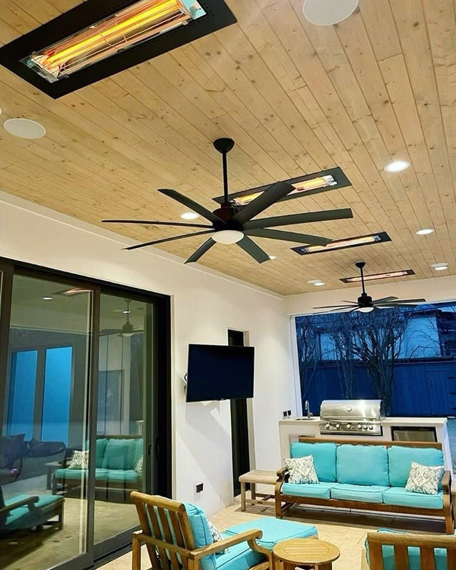 Infratech CD4024 39-Inch 4000W Dual Element Electric Infrared Patio ...